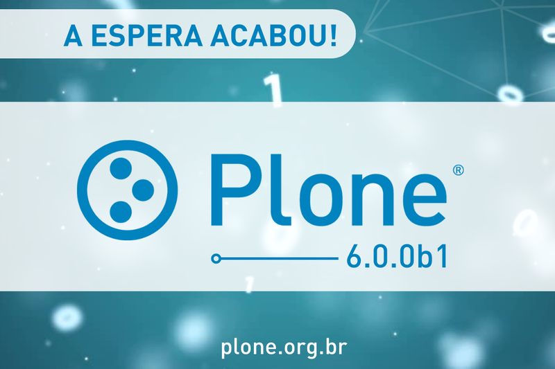 Plone 6 está em Beta